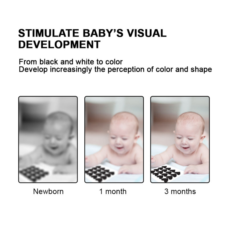 Visual Stimulation Program for Newborn Baby (63 Days Program) – Miniwhale